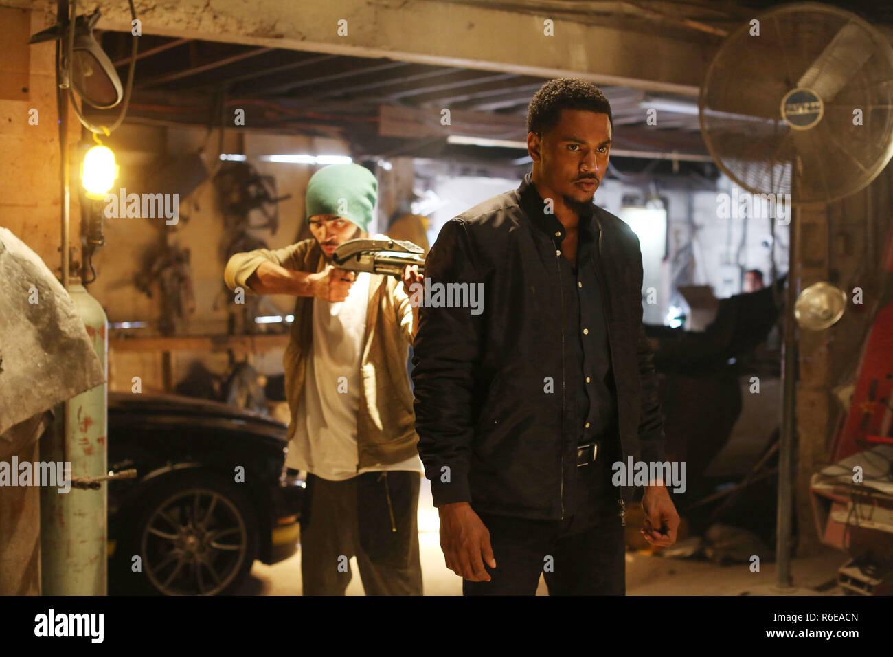 BLOOD BROTHER, right: Trey Songz, 2018. ph: Eliza Morse / © Lionsgate ...