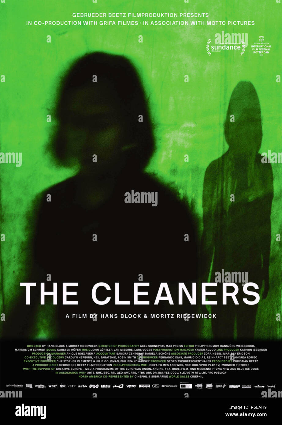 THE CLEANERS, (aka IM SCHATTEN DER NETZWELT), poster, 2018. © Farbfilm ...