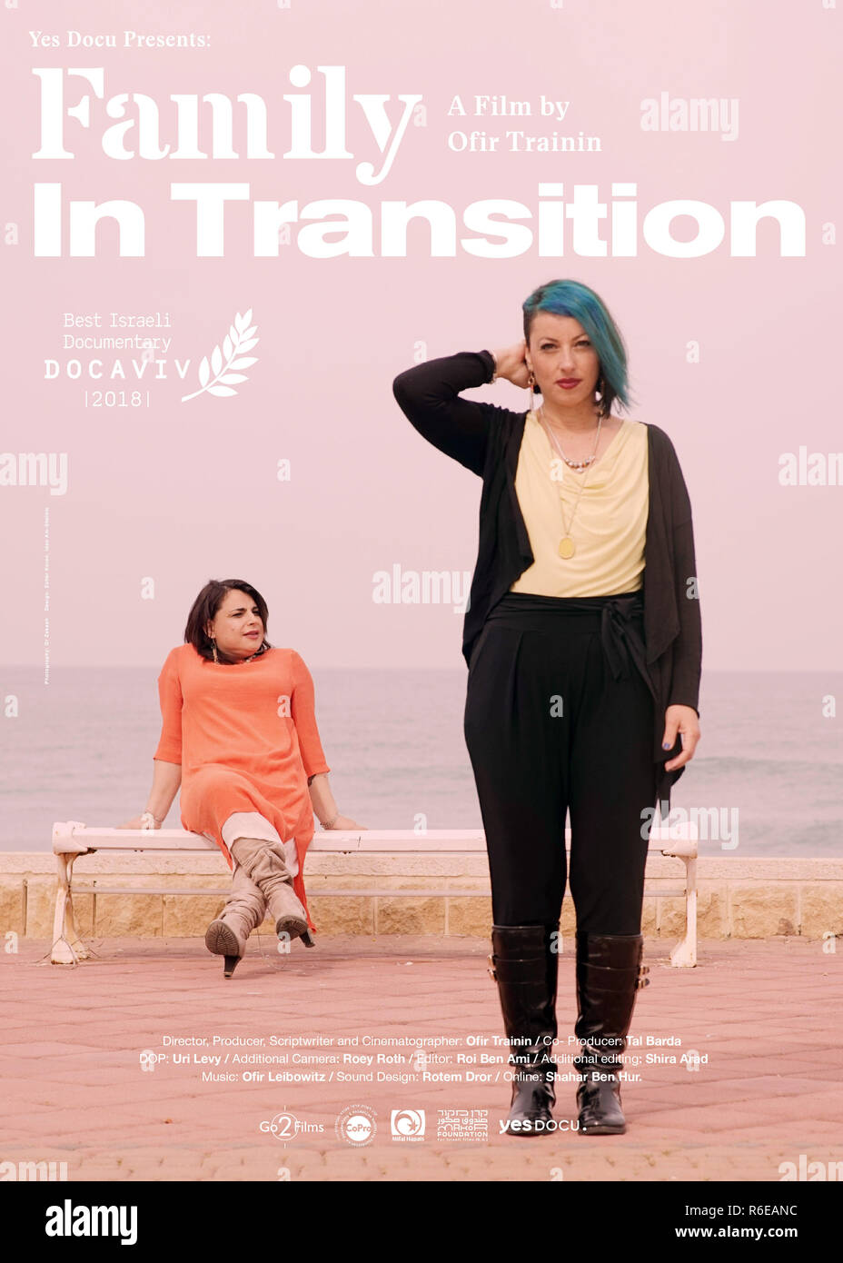 FAMILY IN TRANSITION, (aka MISHPAKHA BITRANS), Poster, from left, Amit ...