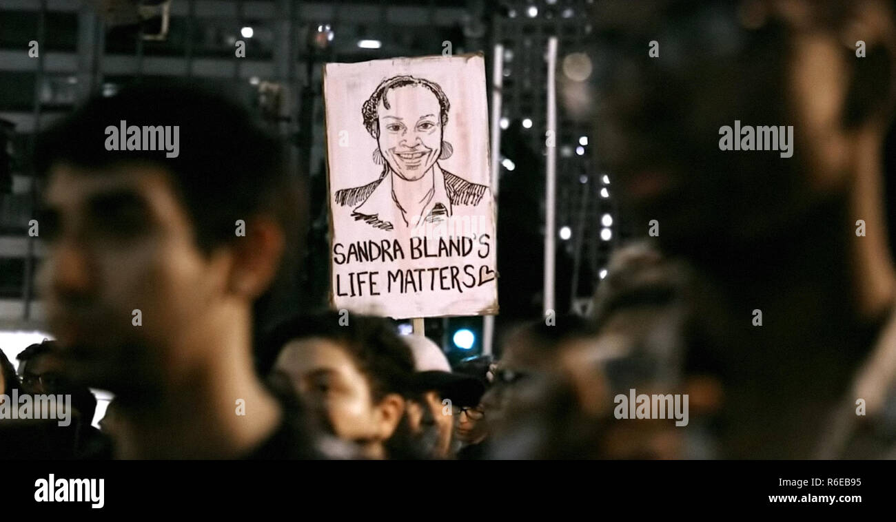 SAY HER NAME: THE LIFE AND DEATH OF SANDRA BLAND, 2018. © HBO/courtesy ...