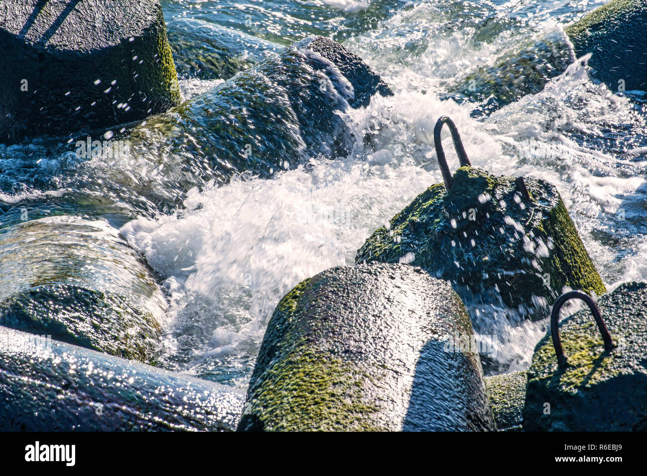 Concrete Wave Breaker High Resolution Stock Photography and Images - Alamy