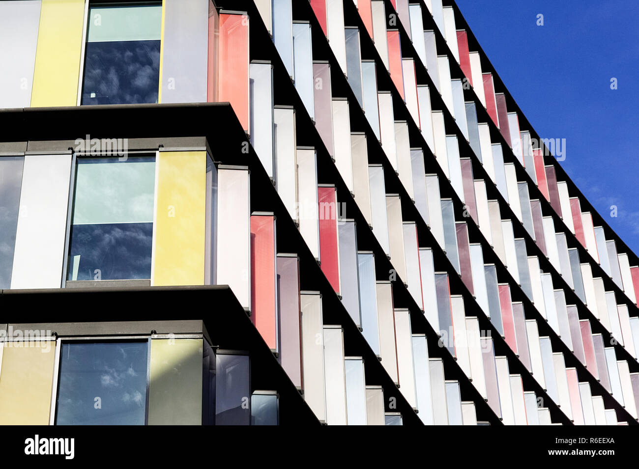 Coloured glass panels hi-res stock photography and images - Alamy