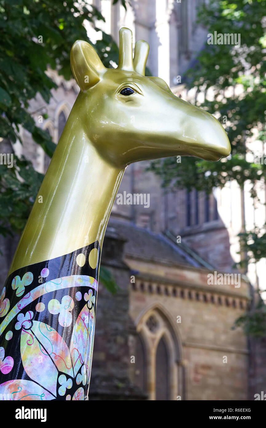 Statue Of Giraffe High Resolution Stock Photography and Images - Alamy