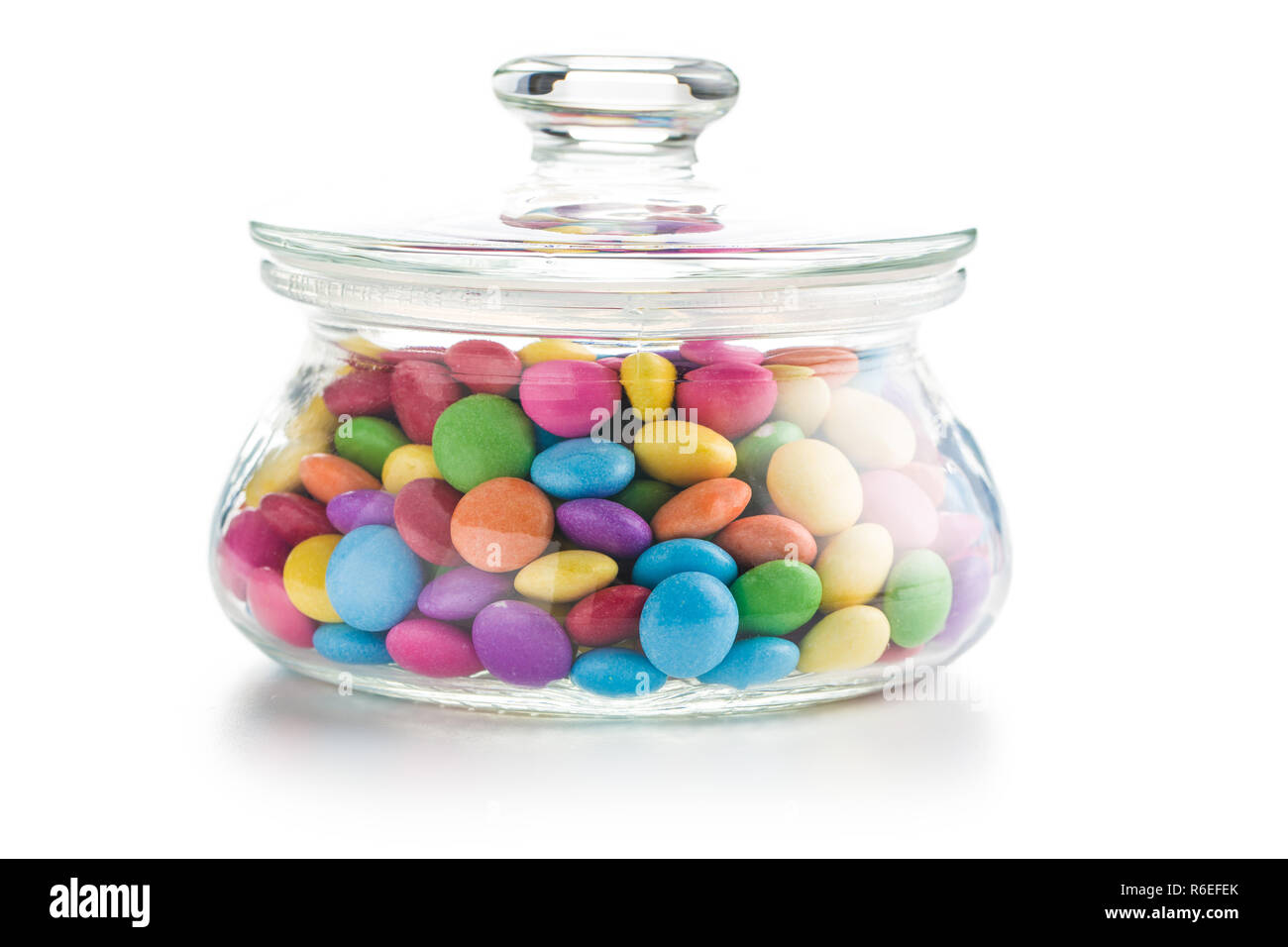 Candies in candy jar Cut Out Stock Images & Pictures - Alamy