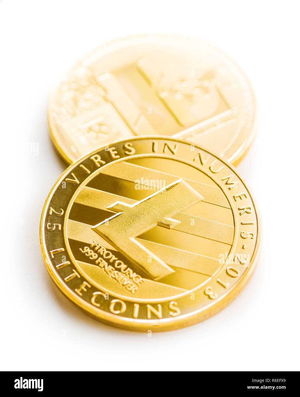 Cryptocurrency mining design Cut Out Stock Images & Pictures - Alamy