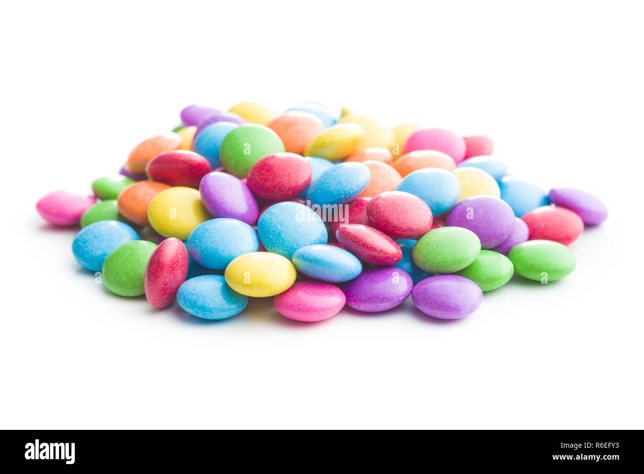 Colorful chocolate candies Stock Photo - Alamy