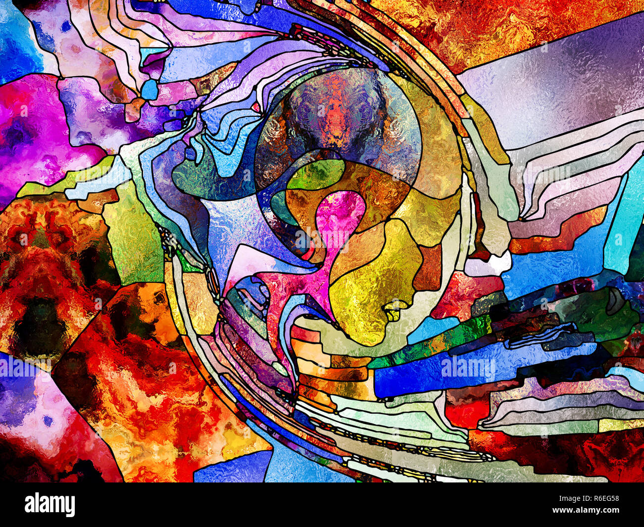 Energy of Shape Division Stock Photo - Alamy