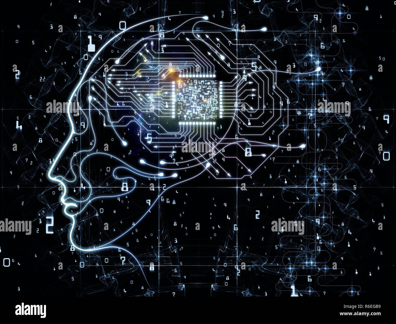 Machine Consciousness Mechanism Stock Photo - Alamy