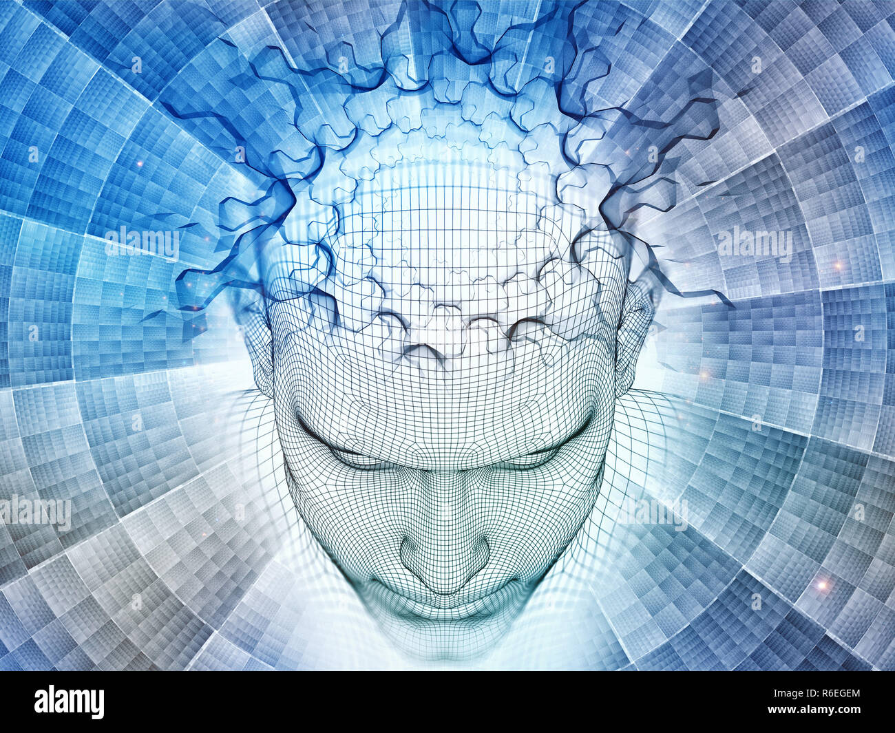 Our Digital Mind Stock Photo - Alamy