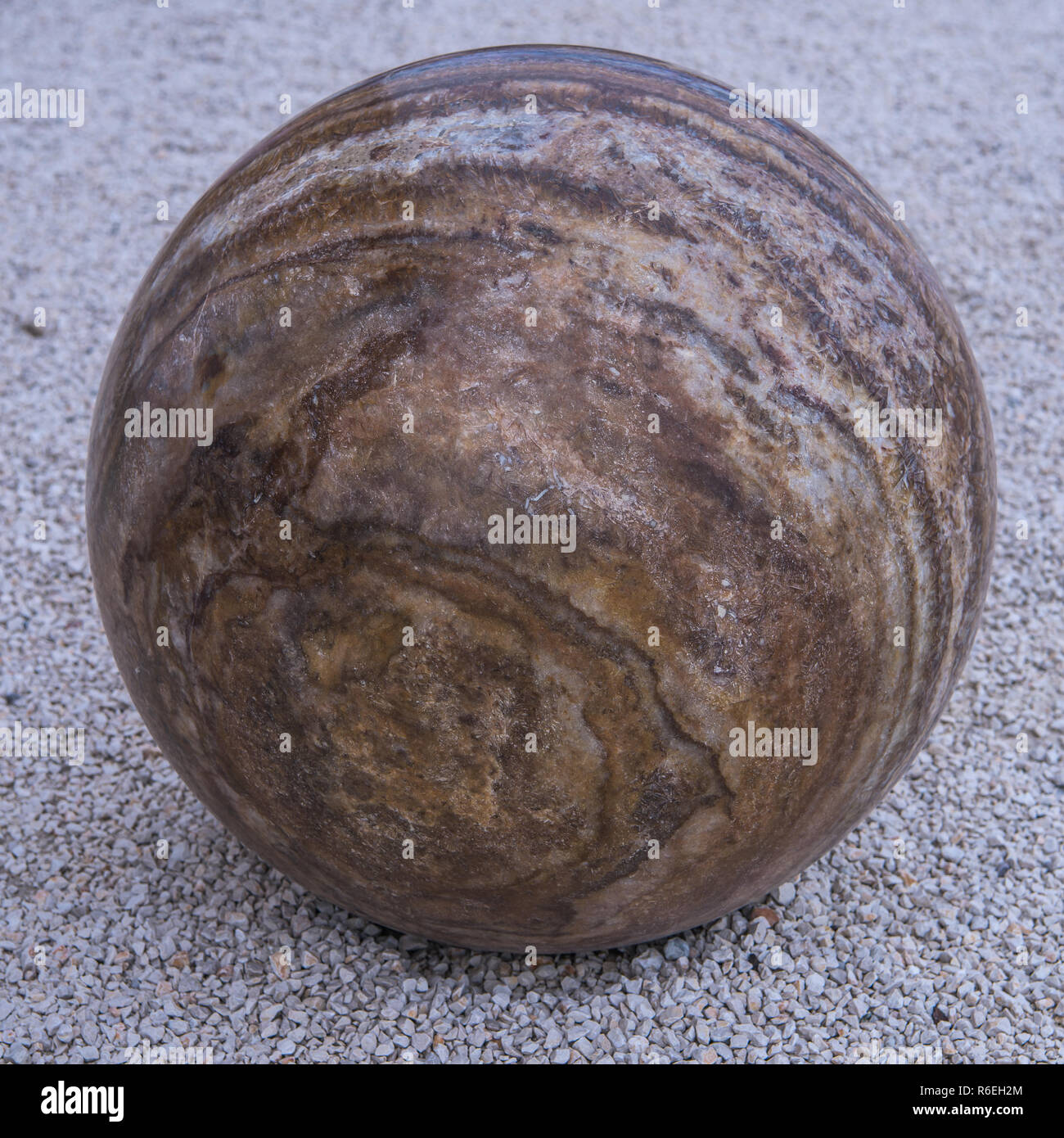 marbled stone sphere Stock Photo - Alamy