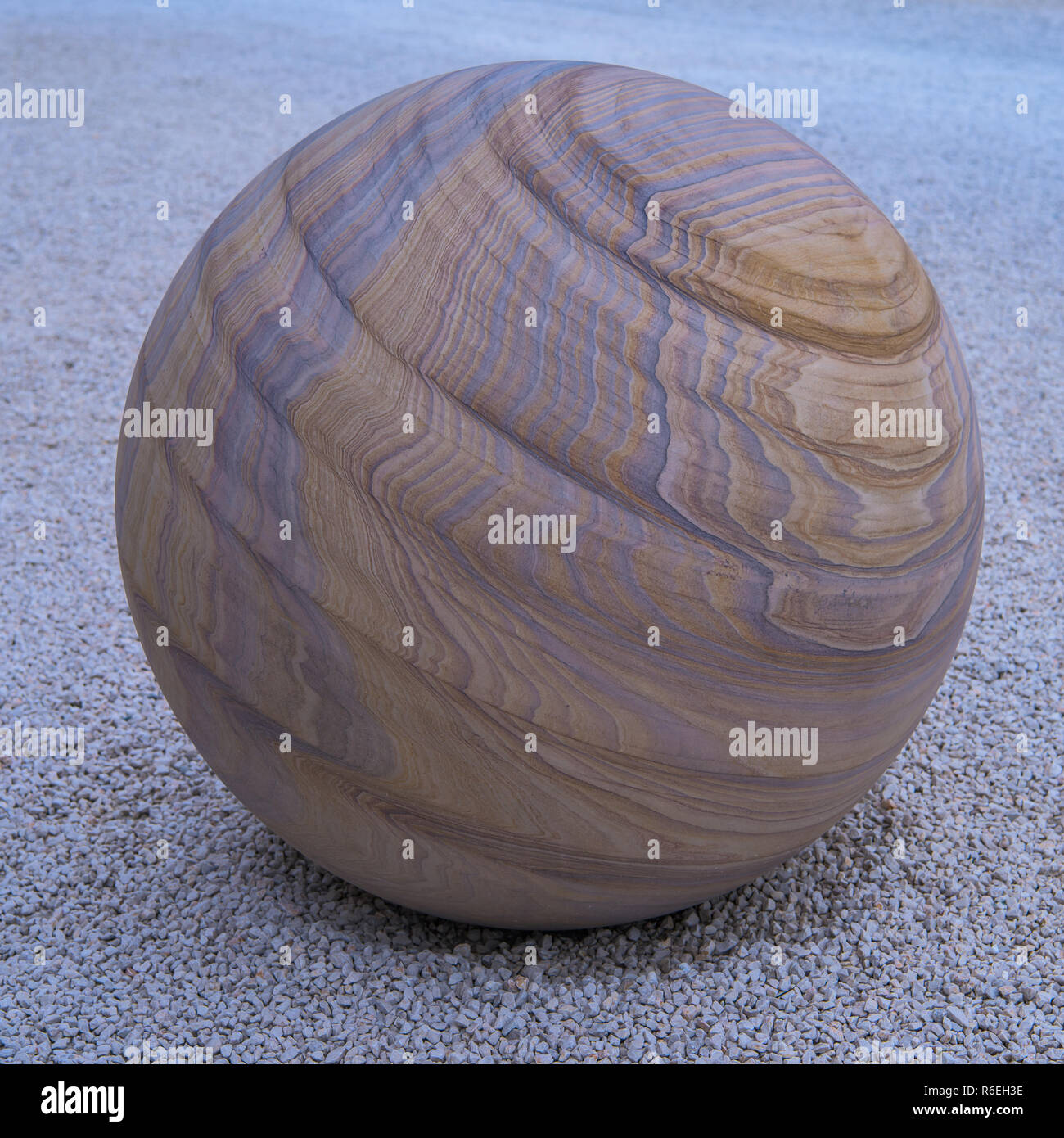 marbled stone sphere Stock Photo - Alamy