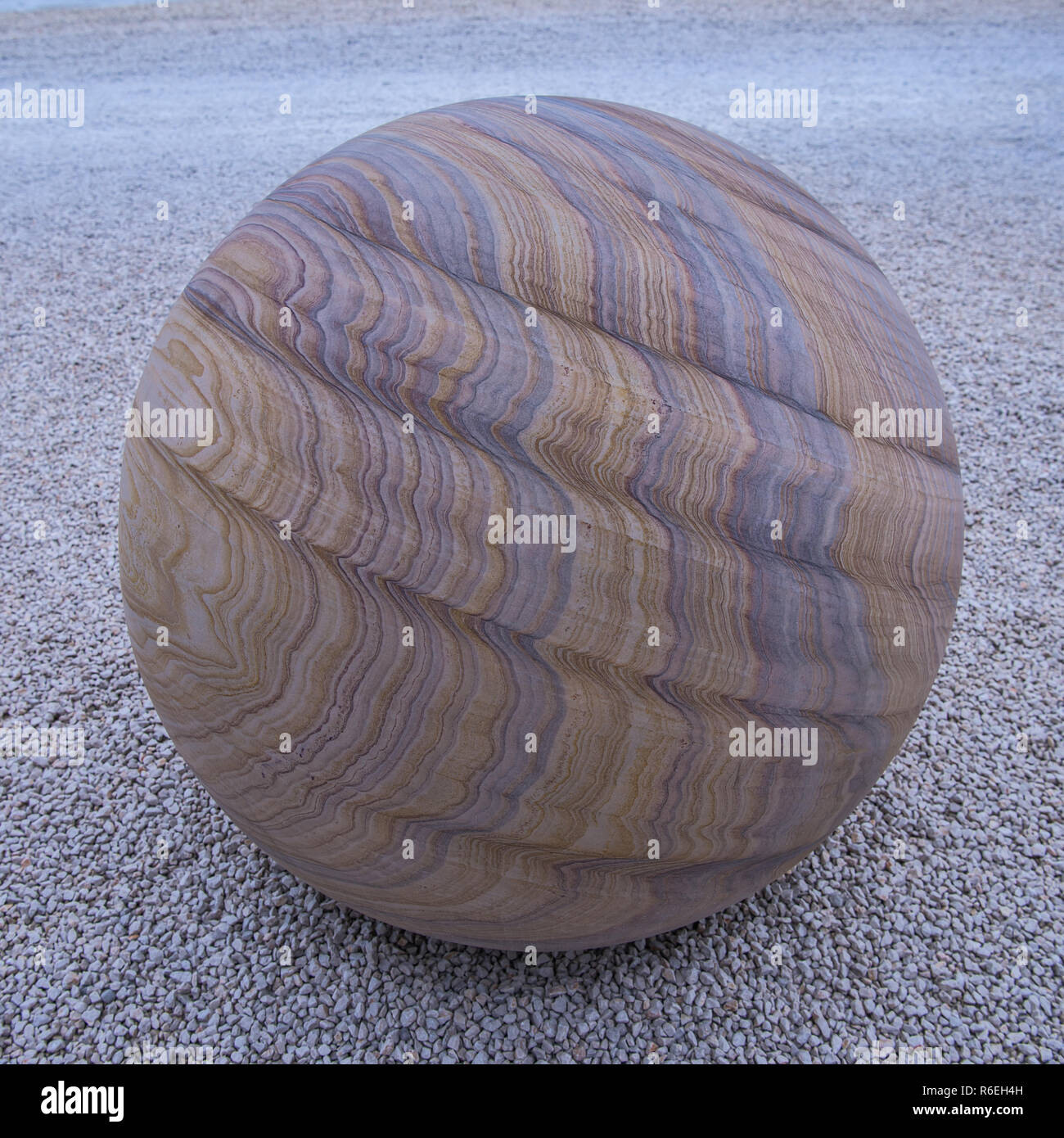 marbled stone sphere Stock Photo - Alamy