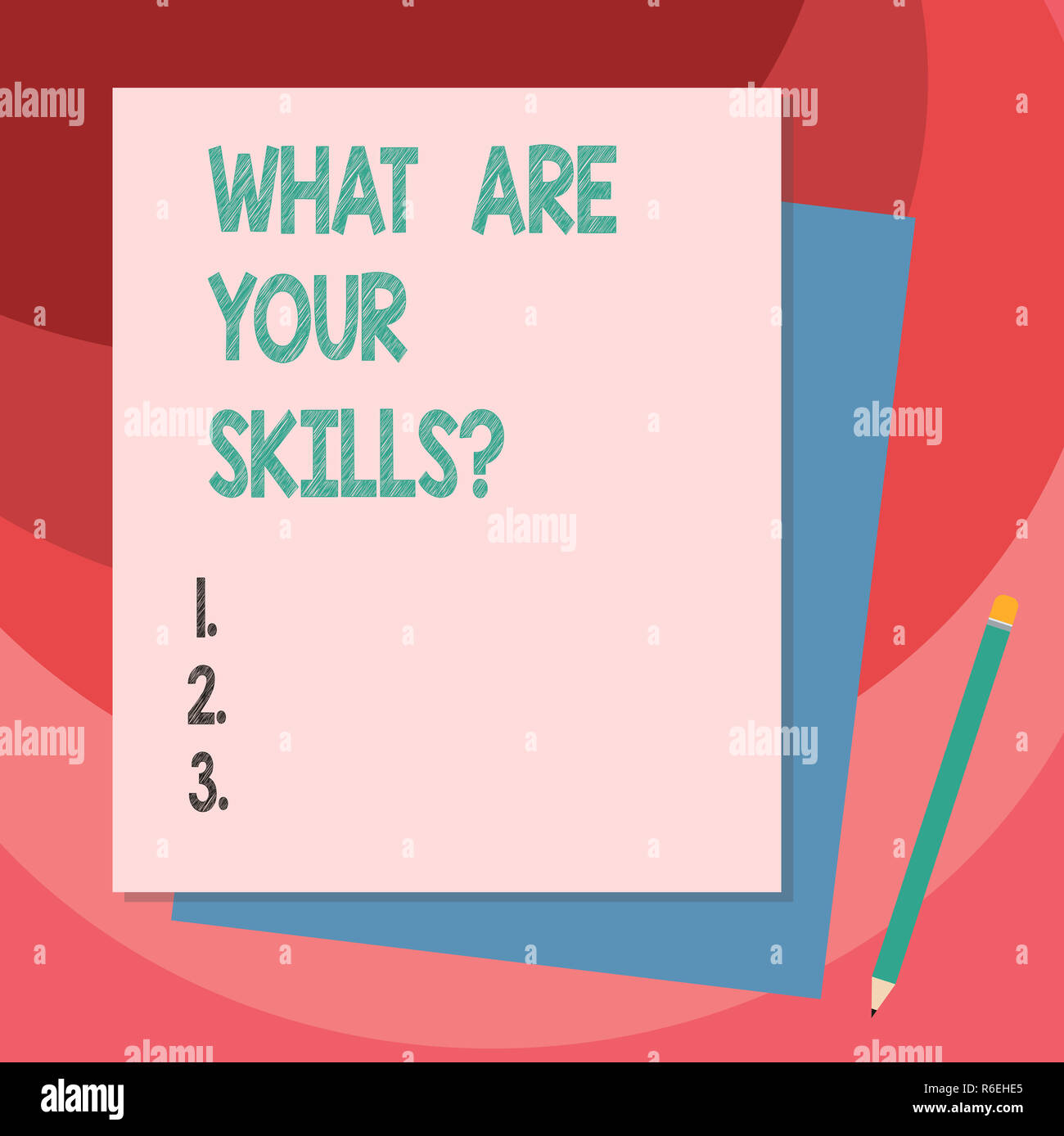 Writing note showing What Are Your Skillsquestion. Business photo ...