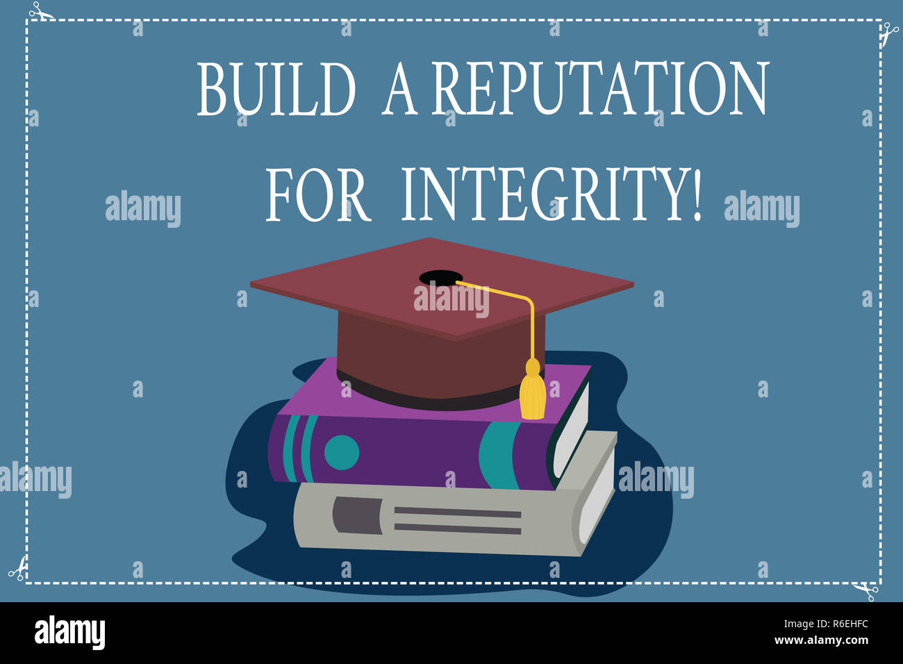 Word writing text Build A Reputation For Integrity. Business concept ...