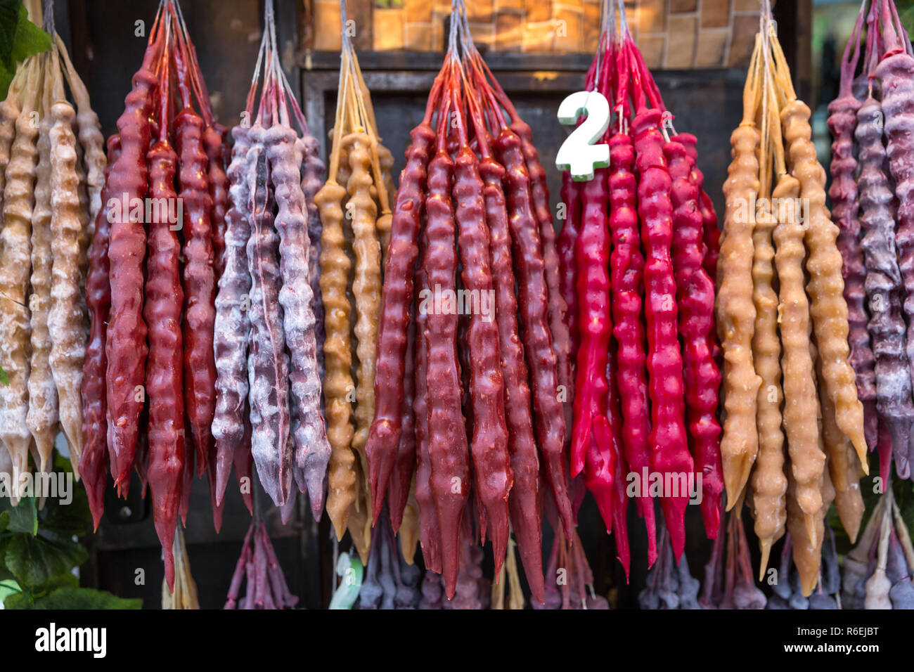 Typical Georgian food Stock Photo - Alamy