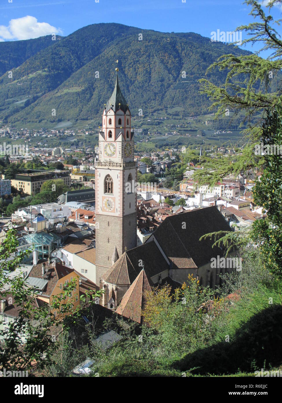 Meran kurstadt hi-res stock photography and images - Alamy
