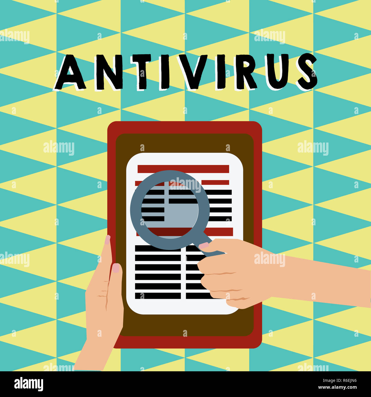 Writing note showing Antivirus. Business photo showcasing software ...