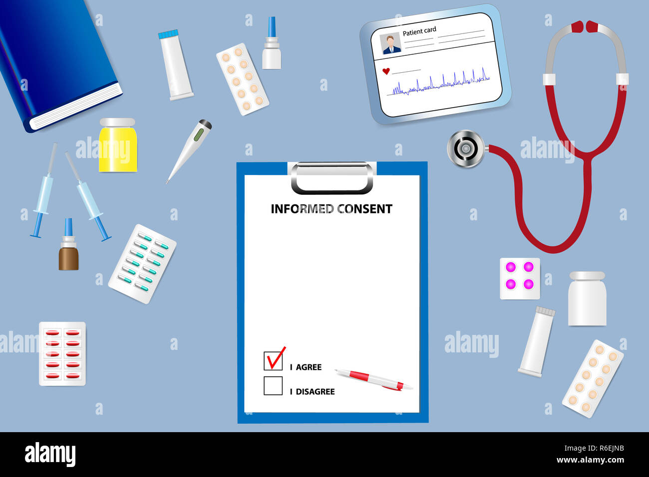Hospital consent form hi-res stock photography and images - Alamy