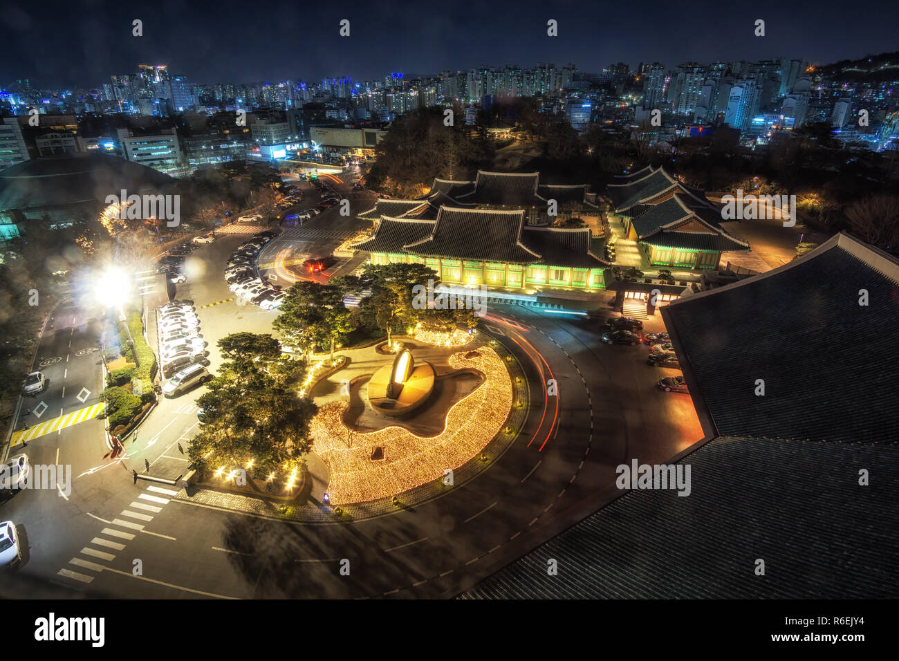 shilla hotel view Stock Photo - Alamy