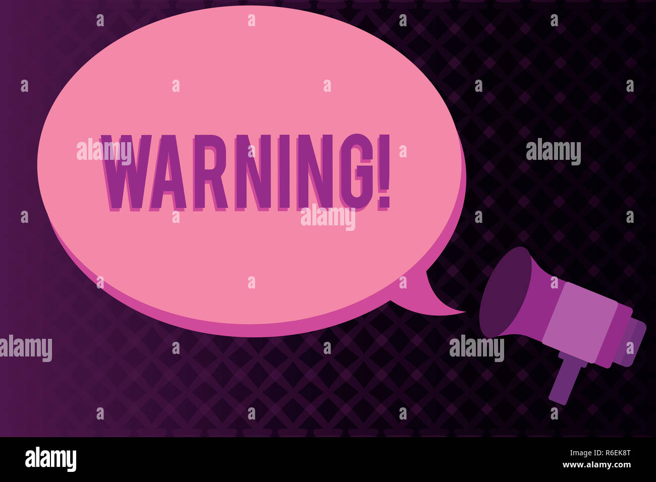 Conceptual hand writing showing Warning. Business photo showcasing ...