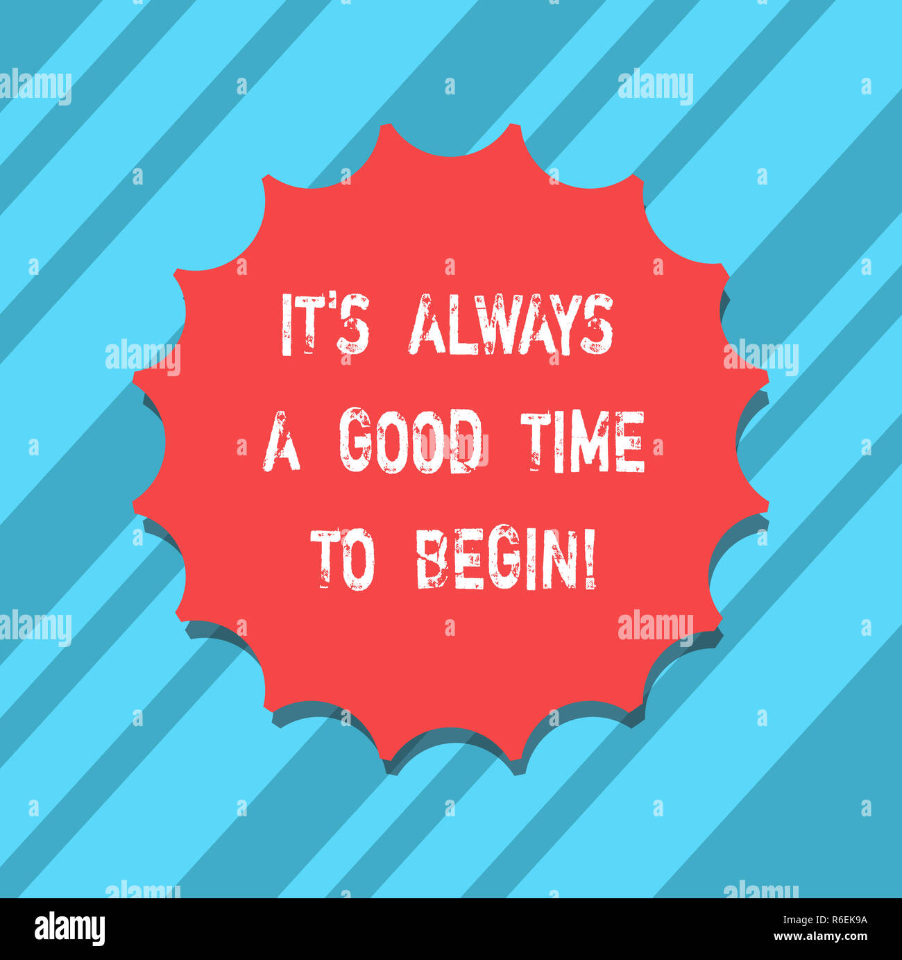The future is always beginning now hi-res stock photography and images ...