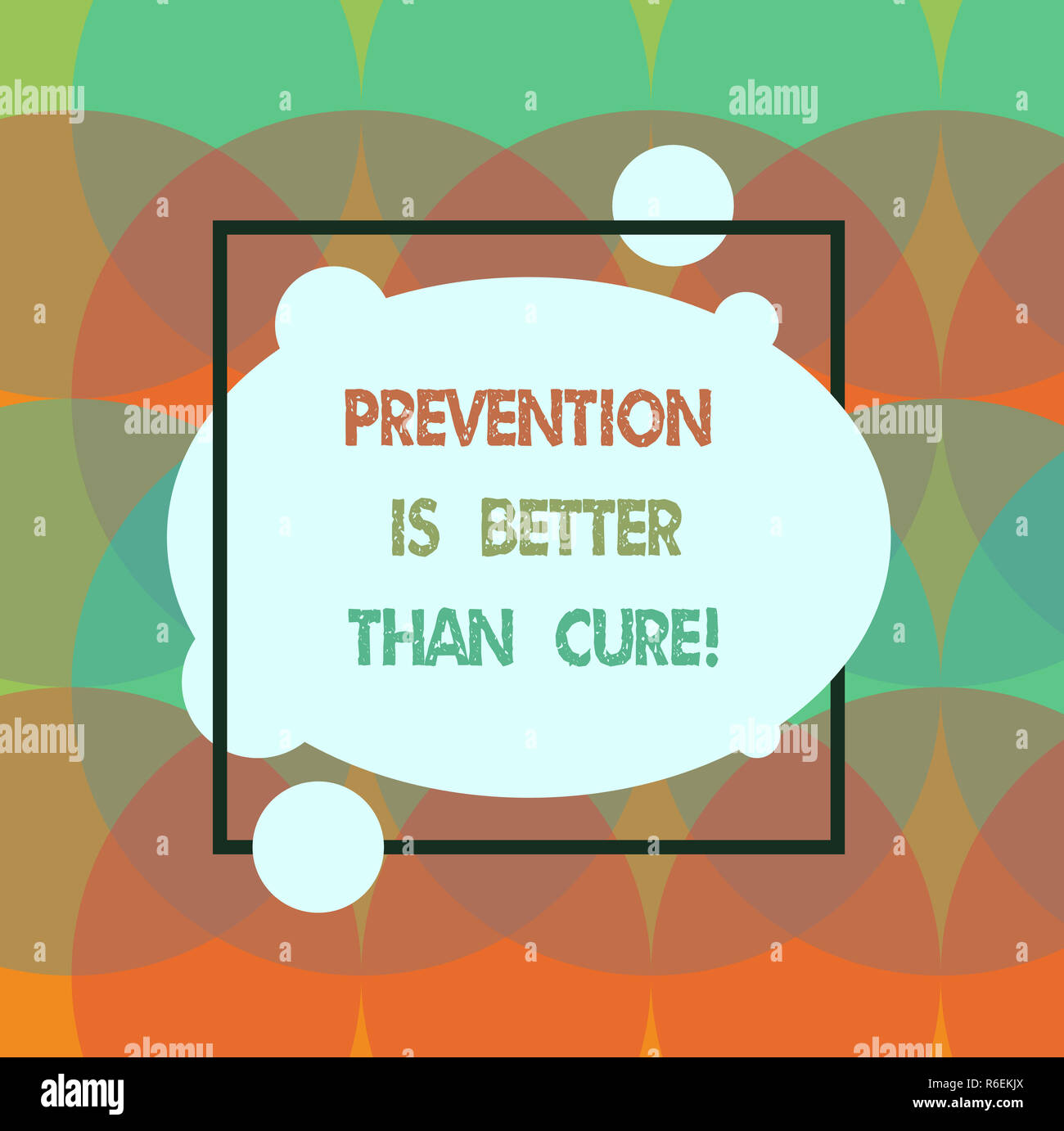 Conceptual hand writing showing Prevention Is Better Than Cure ...