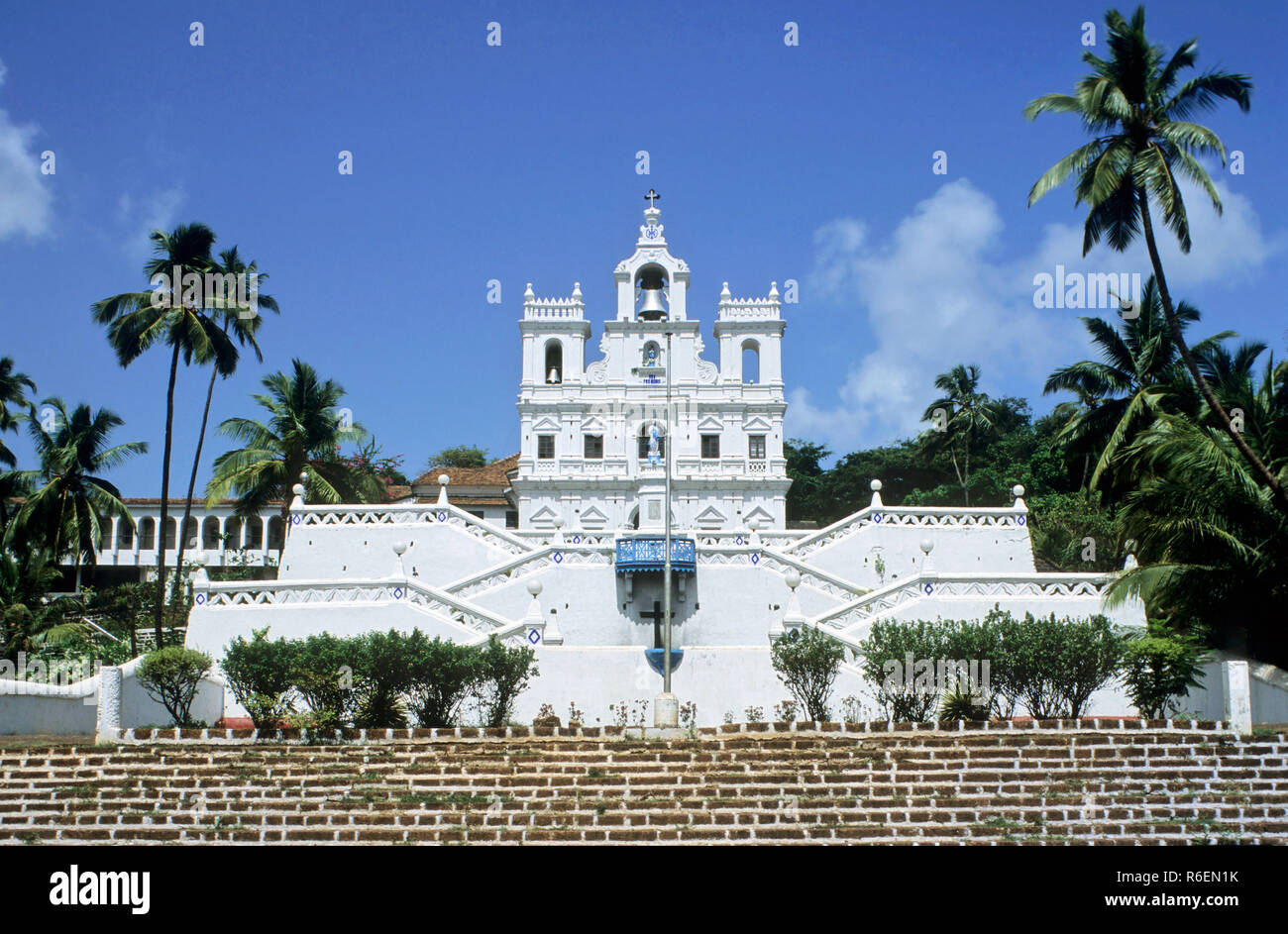 Panjim Church, Panjim, Goa, India Stock Photo - Alamy