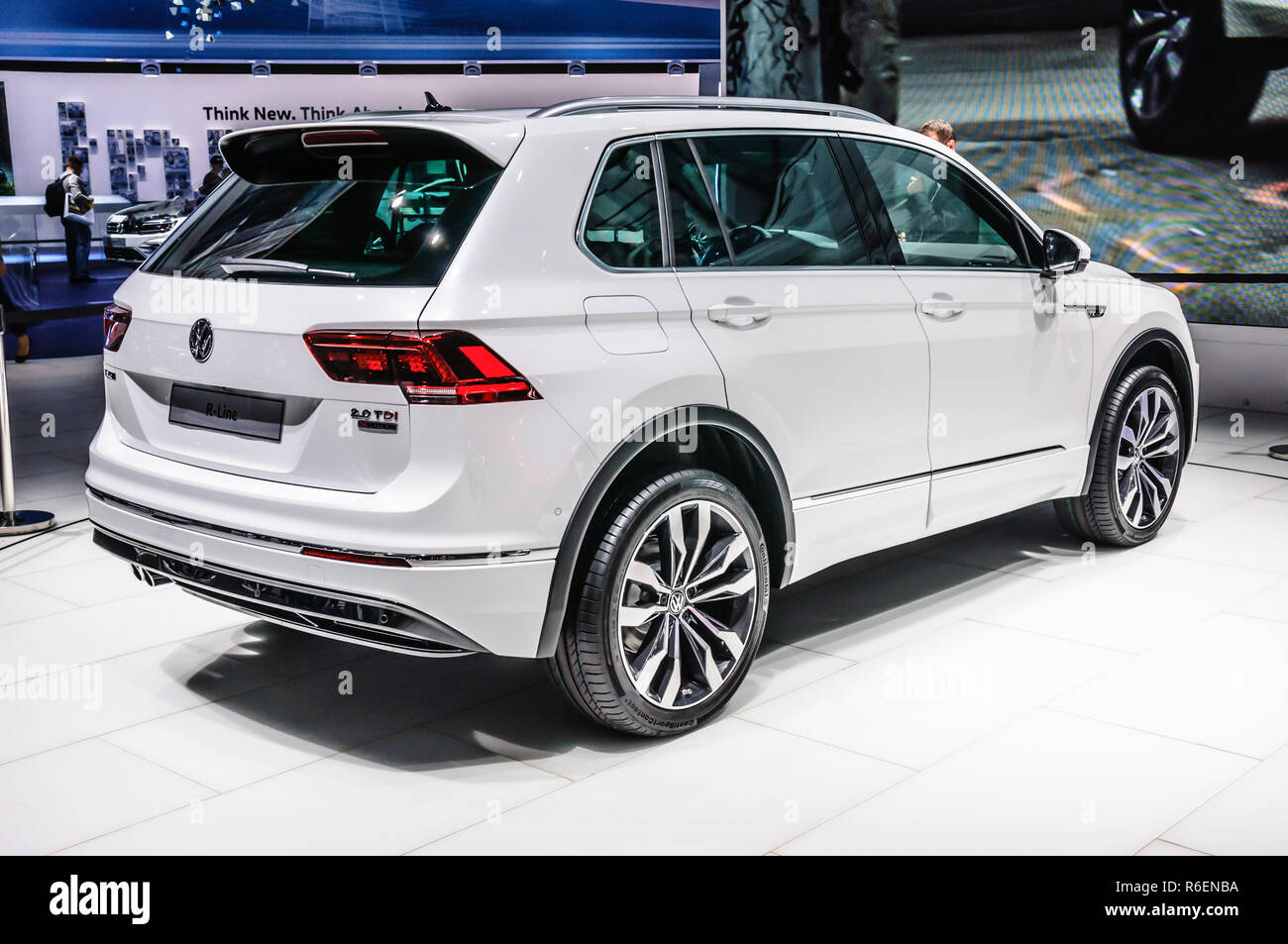FRANKFURT - SEPT 2015: Volkswagen VW R-Line presented at IAA ...