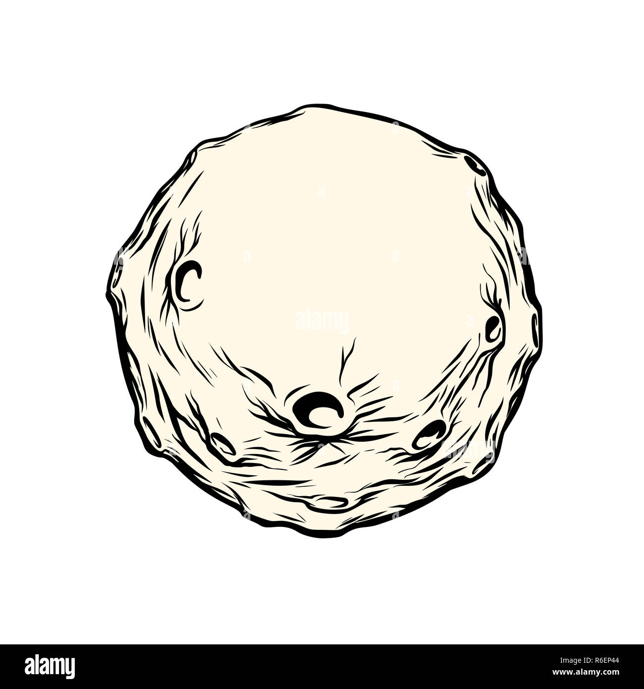 Lunar meteorite isolated Cut Out Stock Images & Pictures - Alamy