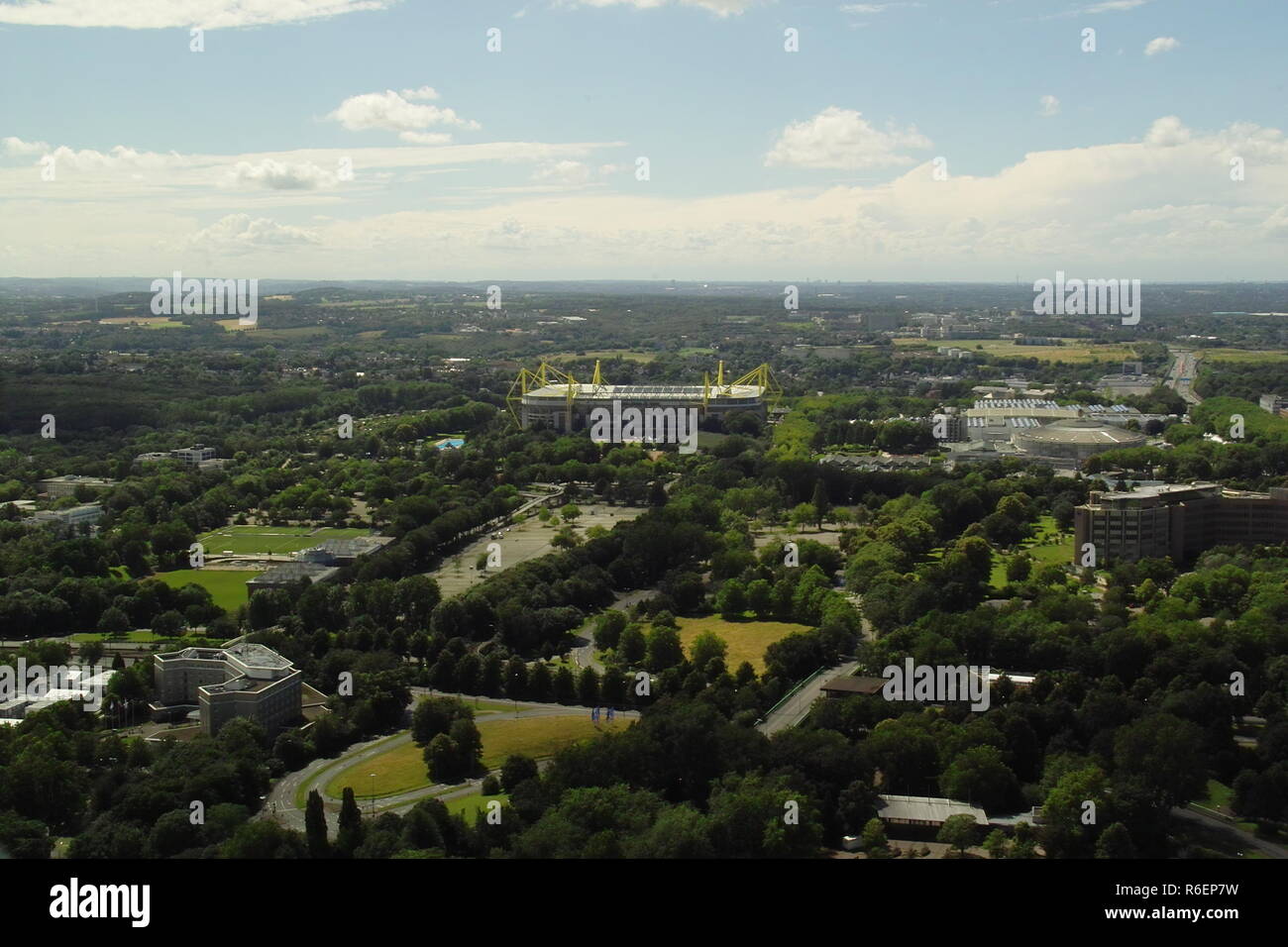 Dortmund stadium aerial hi-res stock photography and images - Alamy