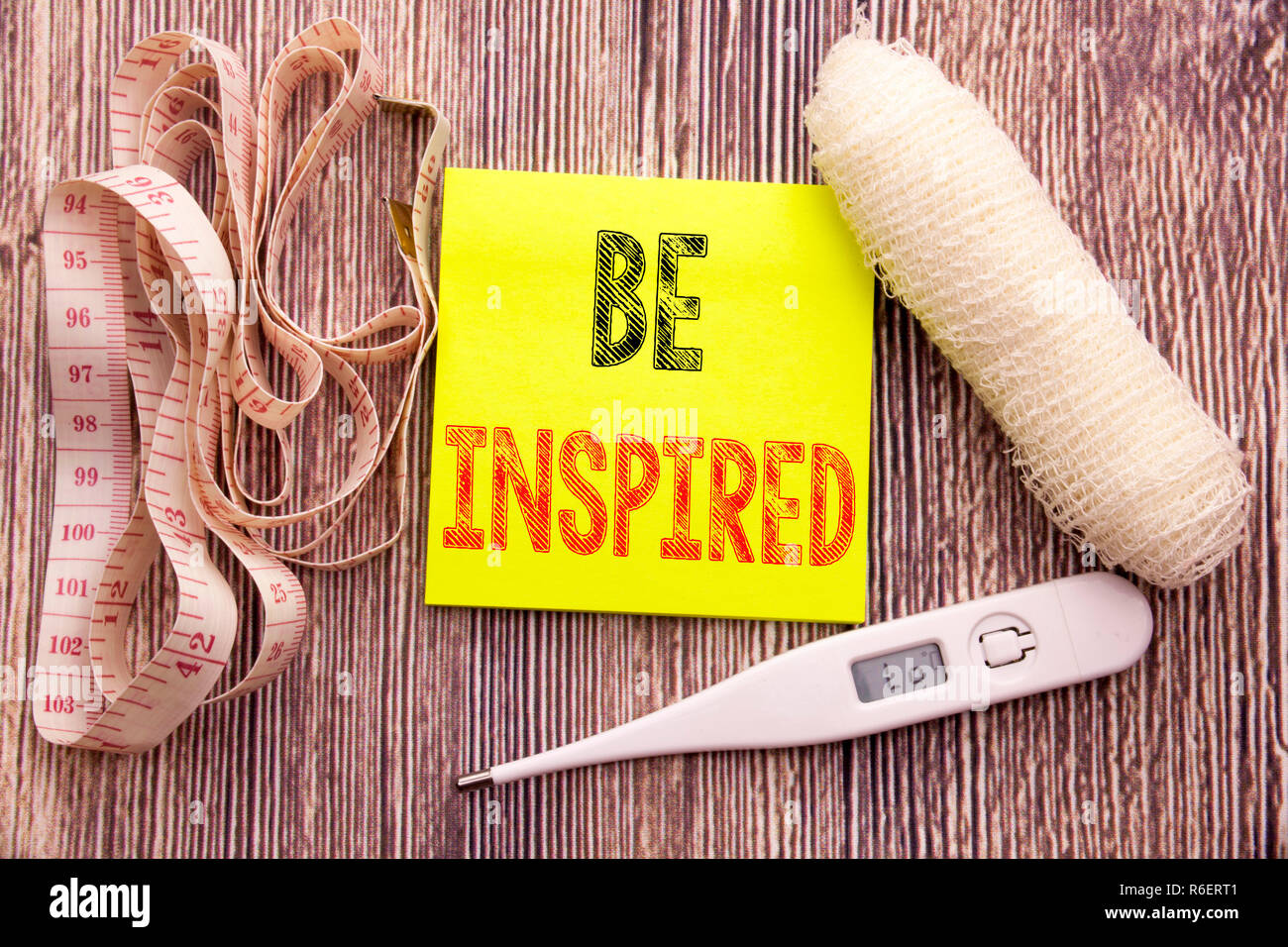 Be Inspired. Business fitness health concept for Inspiration and ...