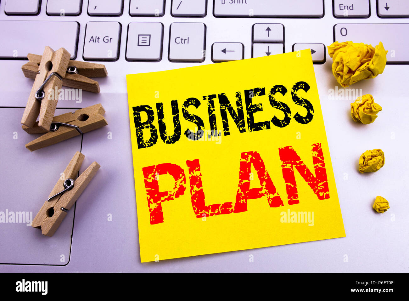 Hand writing text caption inspiration showing Business Plan Planning ...