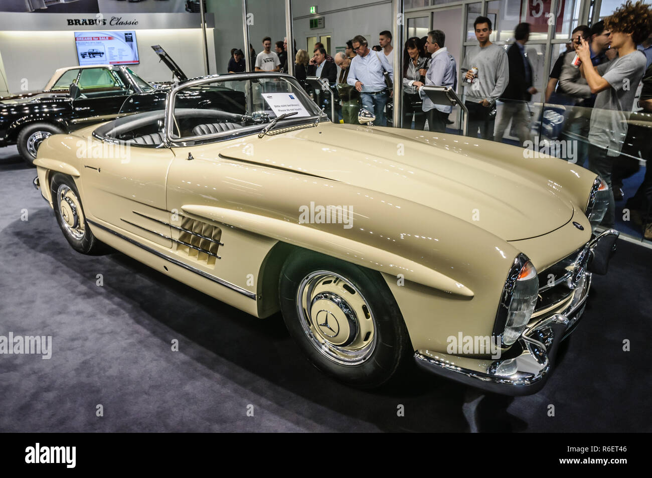 FRANKFURT - SEPT 2015: 1957 Brabus Classic Mercedes-Benz 300 SL ...
