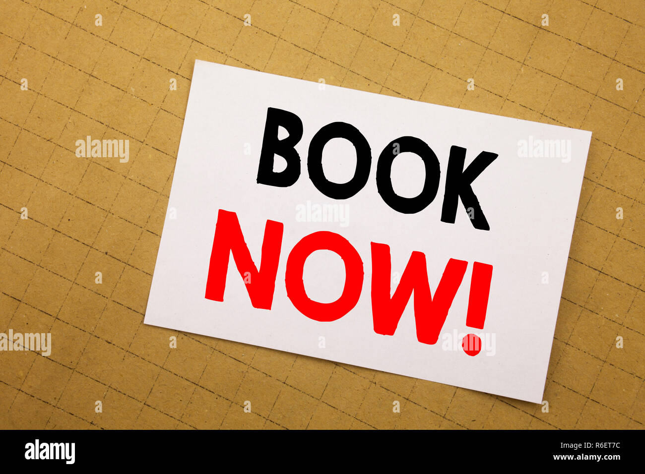 Conceptual hand writing text caption inspiration showing Book Now ...