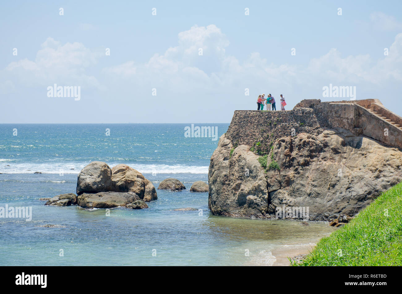 The beautiful landscape protected near Galle fort in Sri Lanka Stock Photo - Alamy
