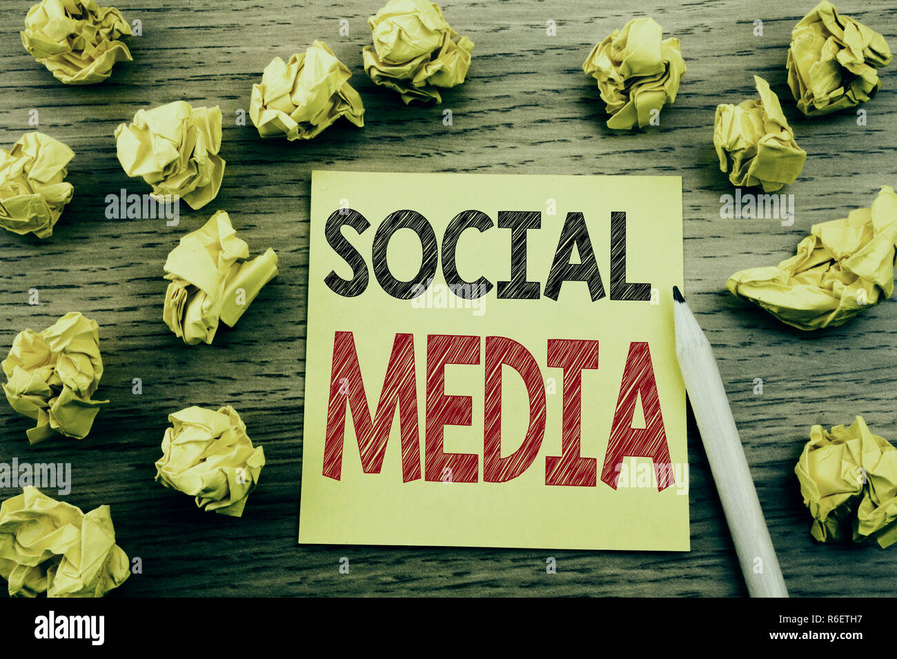 Word, writing Social Media. Business concept for Community Social Media ...