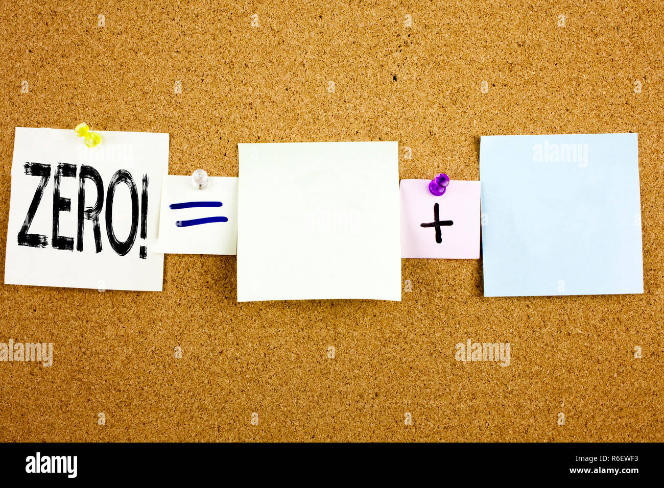 Conceptual announcement text caption inspiration showing Zero Business ...