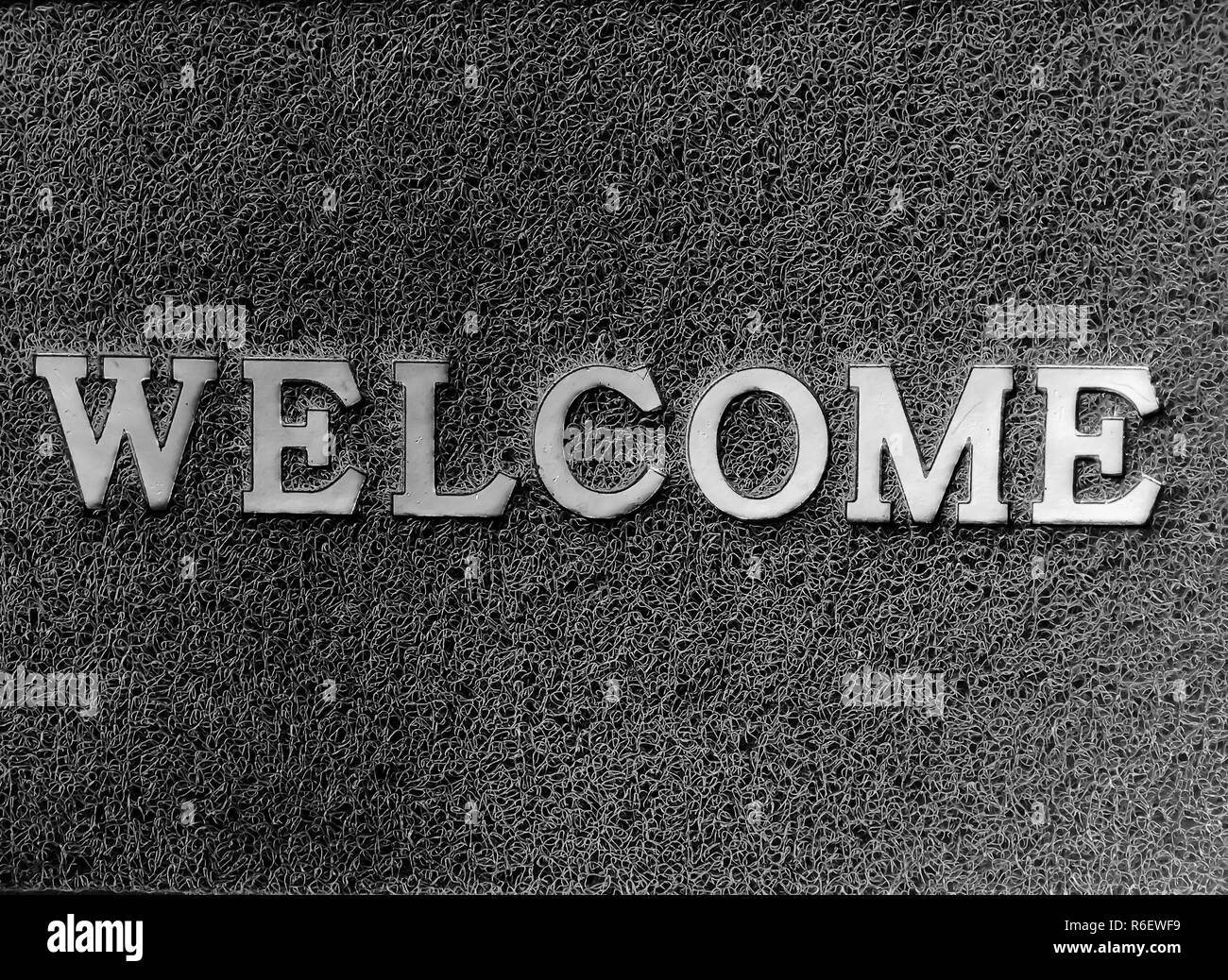 Apartment welcome Black and White Stock Photos & Images - Alamy