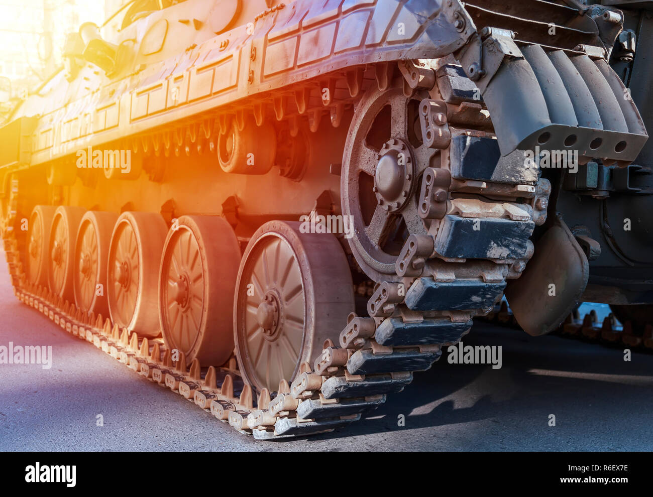 Tanks close up detail. Detail of Army Tank Stock Photo - Alamy