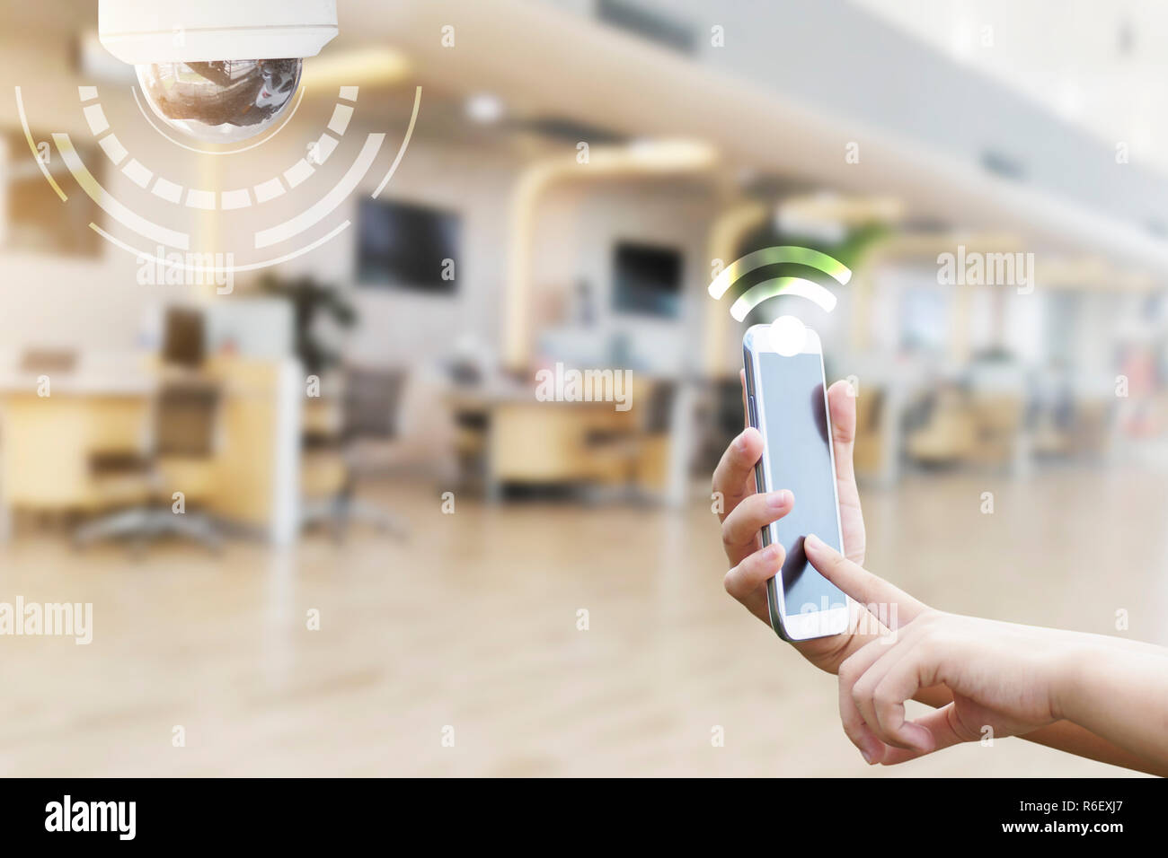 Closed-circuit television,Security CCTV camera or surveillance system ...