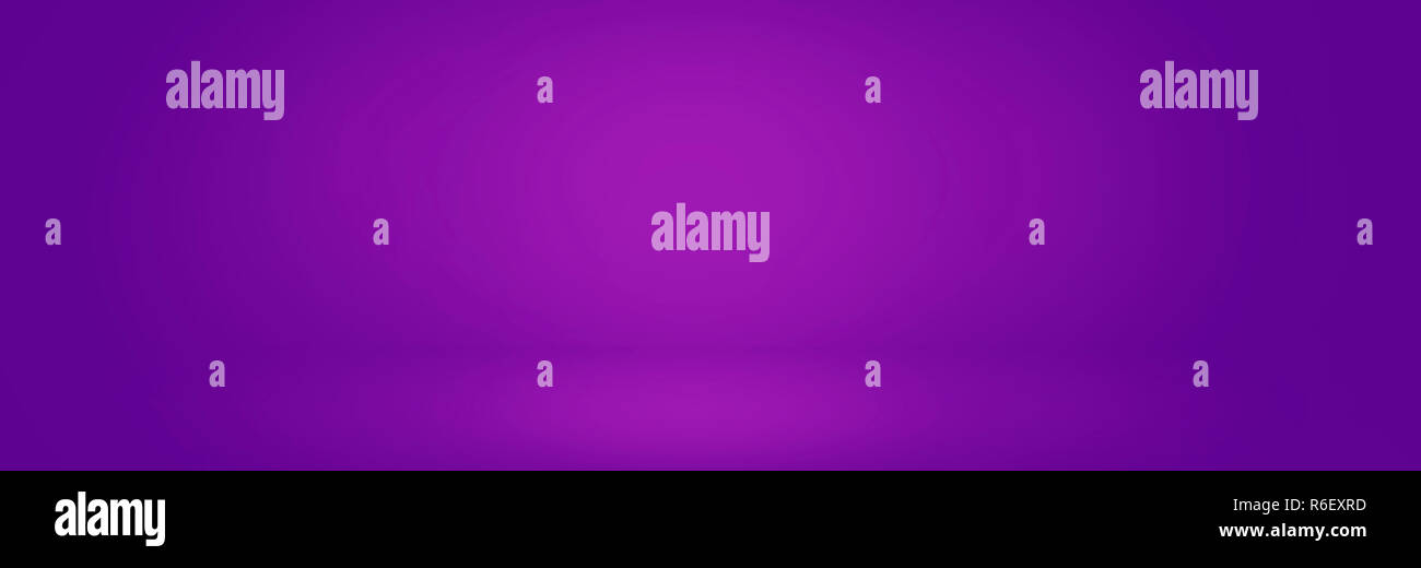 dark violet studio background banner, gradient wall backdrop Stock ...