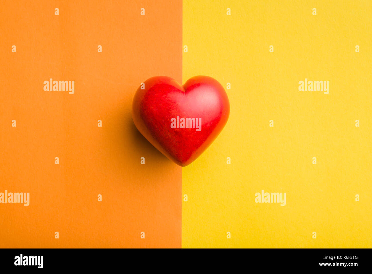 Red stone heart Stock Photo - Alamy