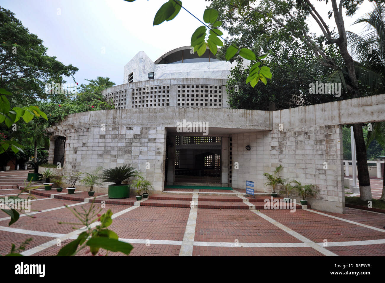 Gopalganj, Bangladesh - October 01, 2013: Mausoleum of father of the ...