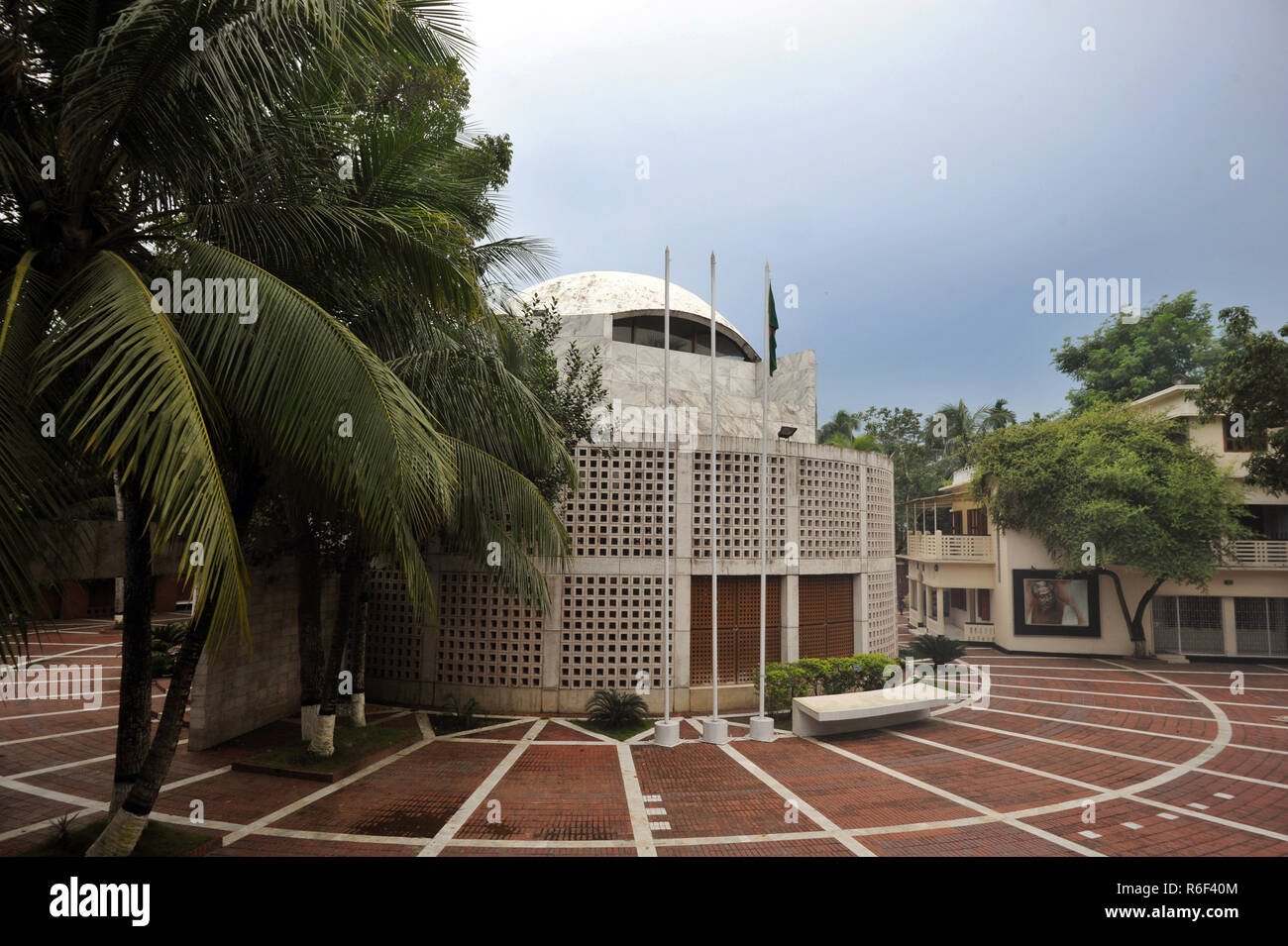Gopalganj, Bangladesh - October 01, 2013: Mausoleum of father of the ...