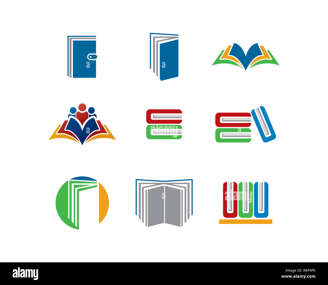 Books logo Cut Out Stock Images & Pictures - Alamy