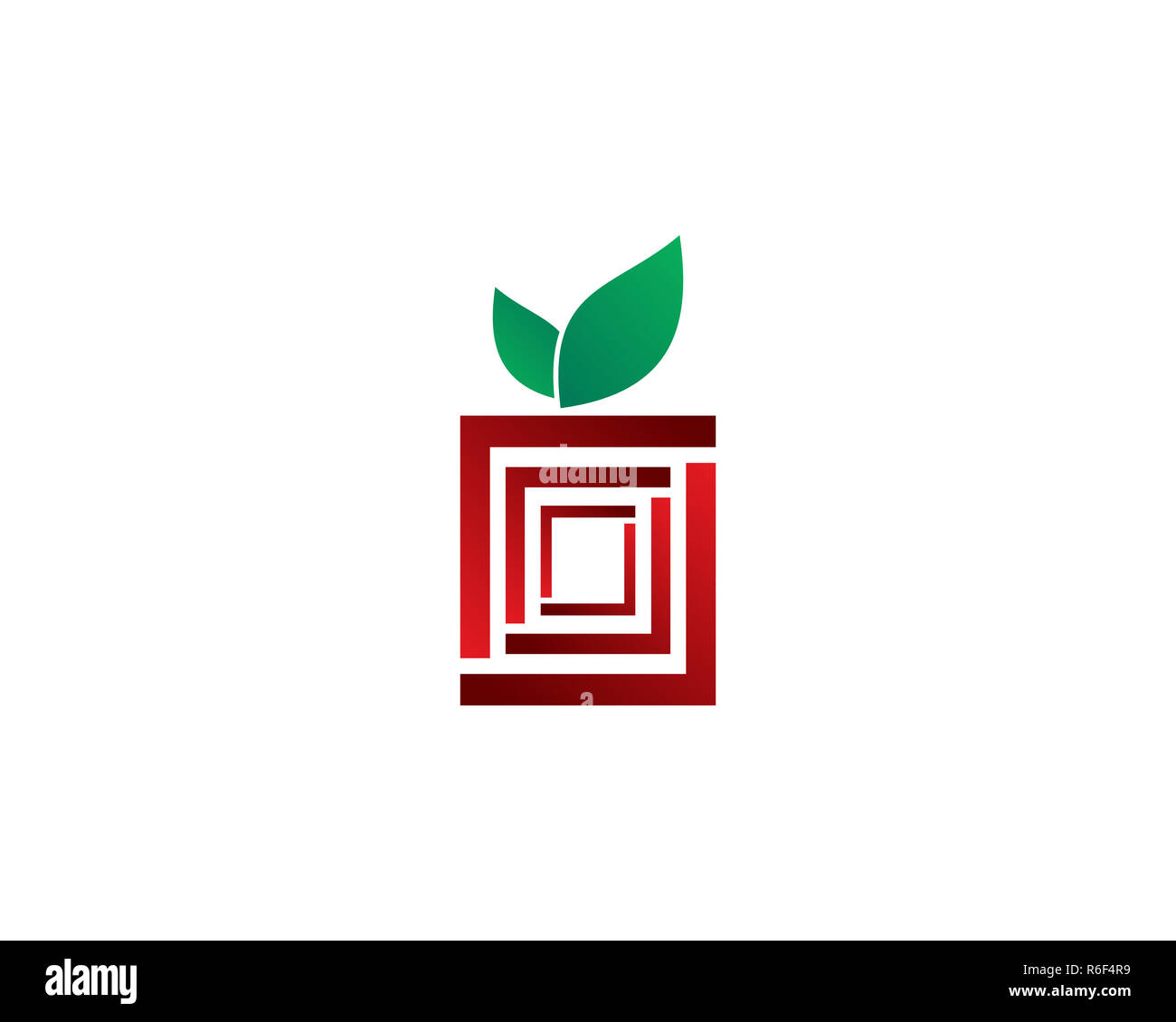 apple box logo Stock Photo - Alamy