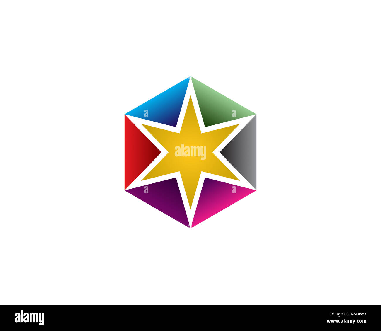 Hexa symbol hi-res stock photography and images - Alamy