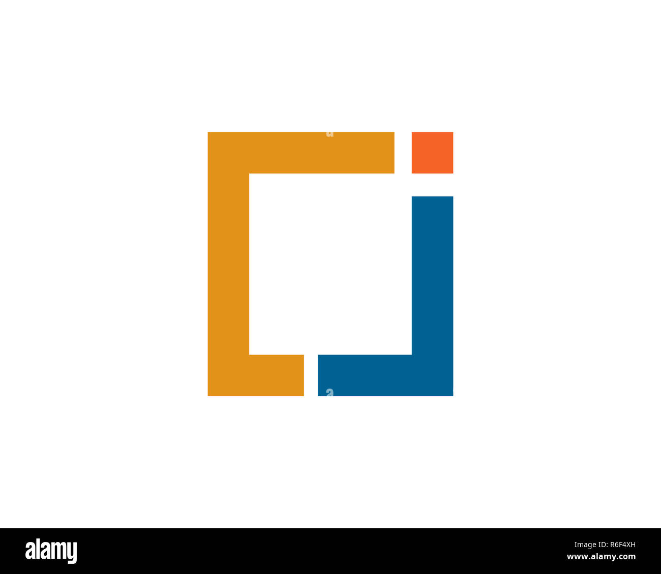 Cj letter logo hi-res stock photography and images - Alamy