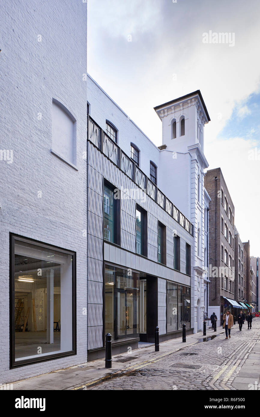 Exterior facade, viewed from the street. 11-12 Floral Street, London ...
