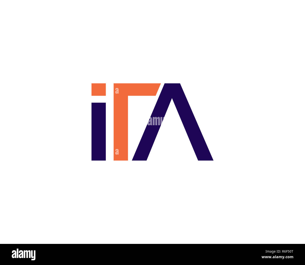 ita letter logo Stock Photo - Alamy